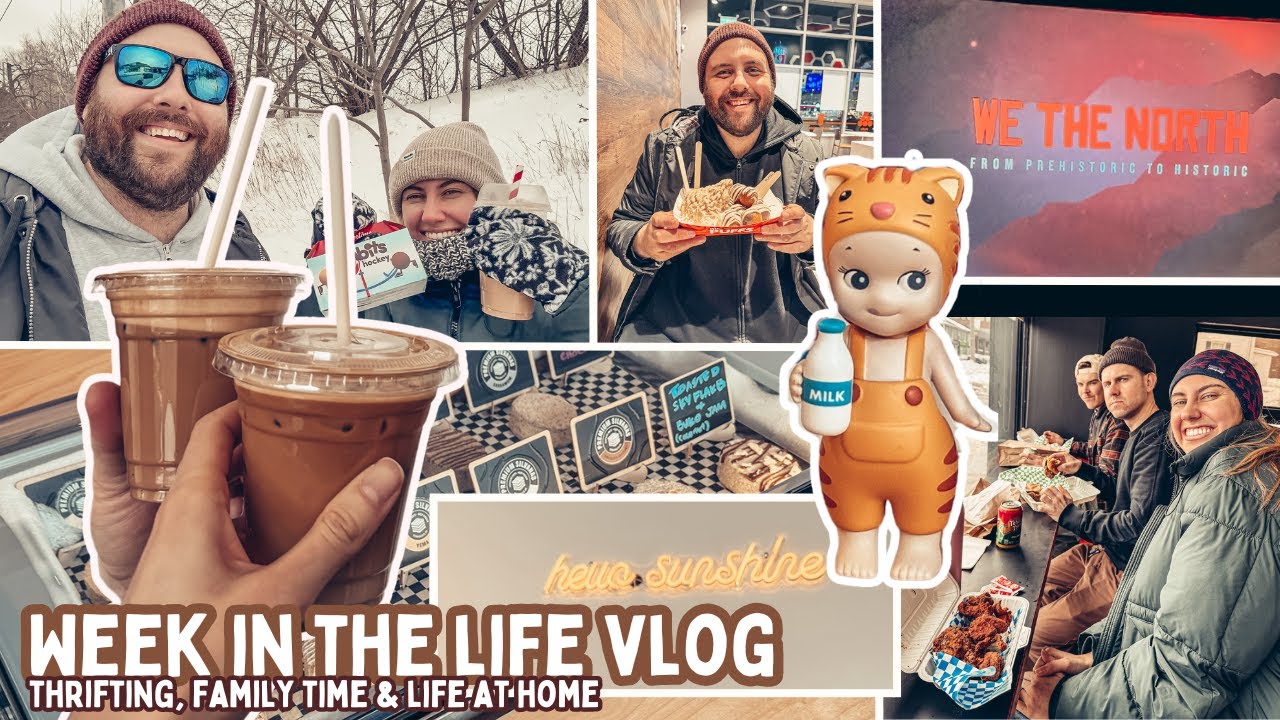 Week In The Life Vlog | Thrifting, Family Time, Closet Clean Out, Life ...