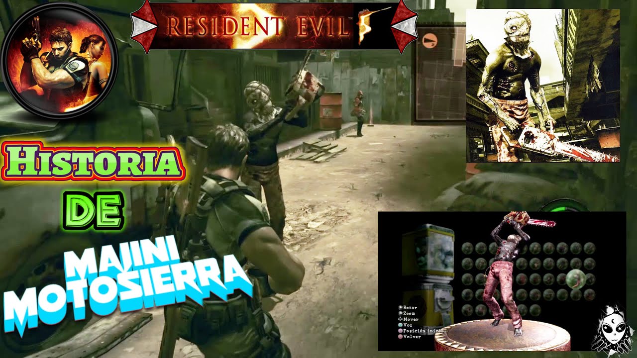 La Historia De Majini Con Motosierra Resident Evil 5 #ps4 #residentevil ...