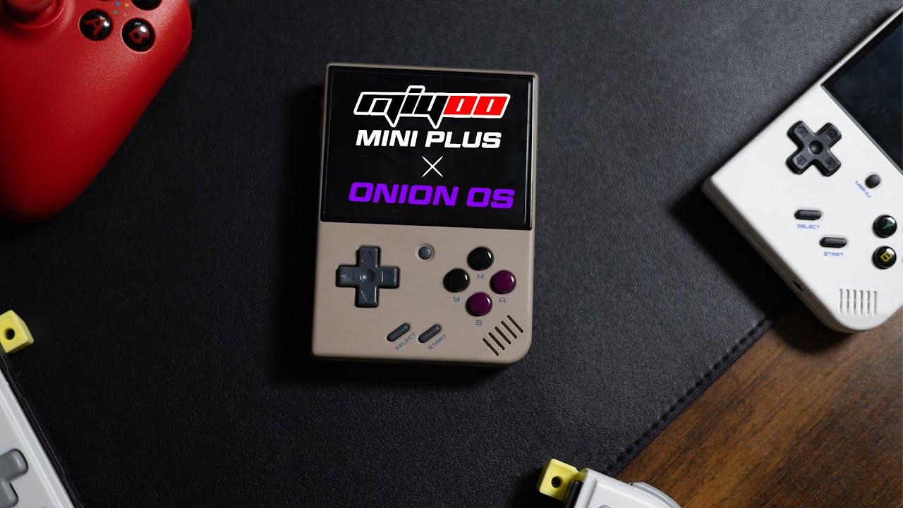 How to install Onion OS On Miyoo Mini Plus - YouTube