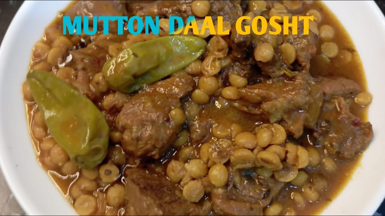 | Mutton Daal Gosht by Cooksun Cooking - YouTube