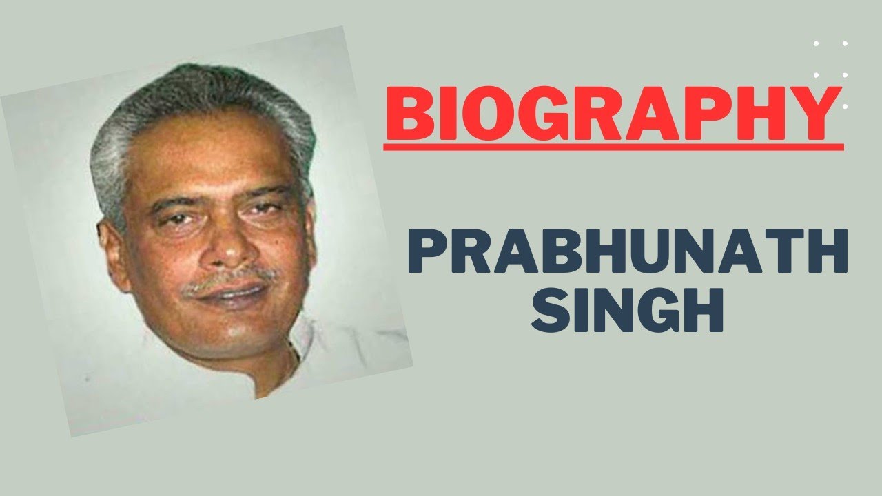 Biography Of Prabhunath Singh.कभी LALU के साथ रहे।कभी NITISH के साथ ...