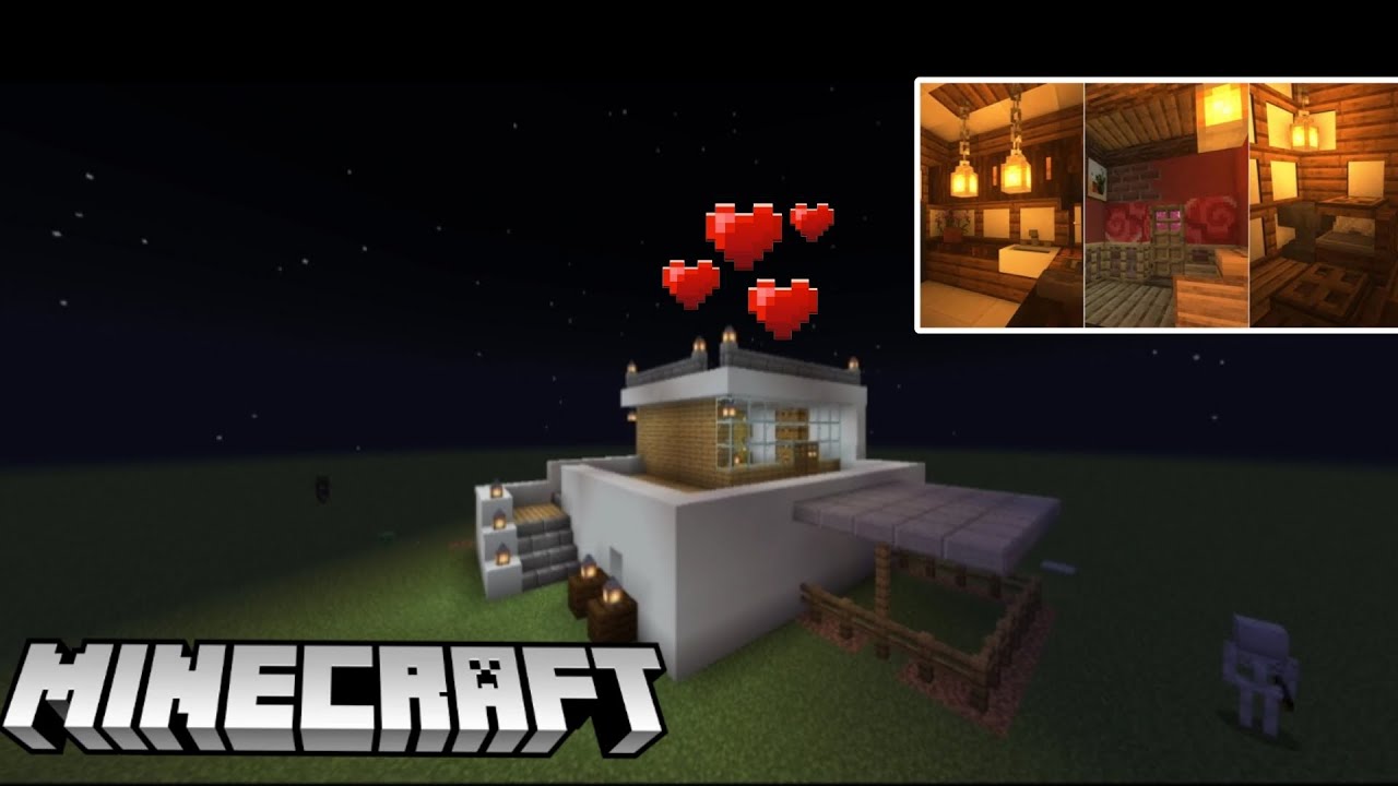Minecraft Survival Base Easy Tutorial : Easy to Make - YouTube