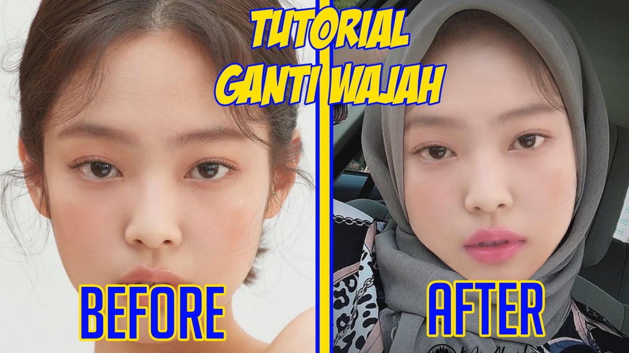 Tutorial Edit Foto Ganti Wajah Di Android - YouTube