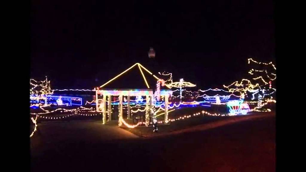 Christmas At Radio Springs Park 2015 - YouTube