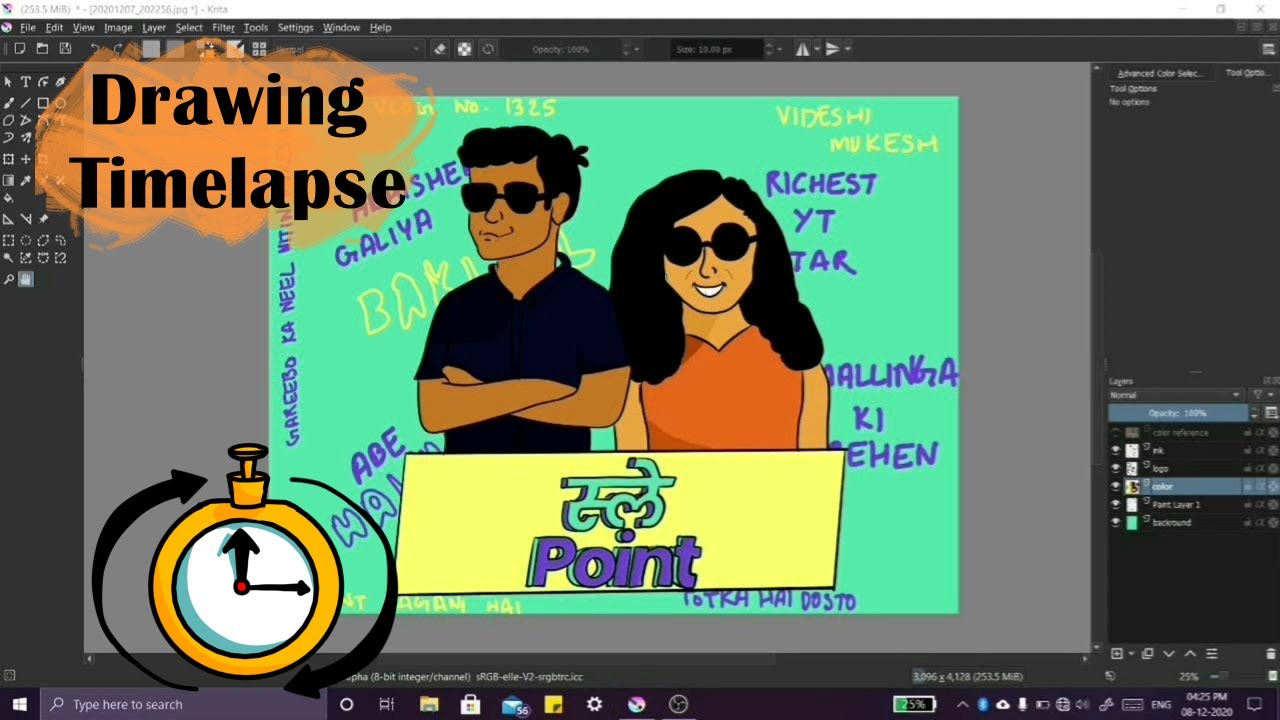 I made Slayy Point fanart! | Slayy point Fandom | Drawing Timelapse ...