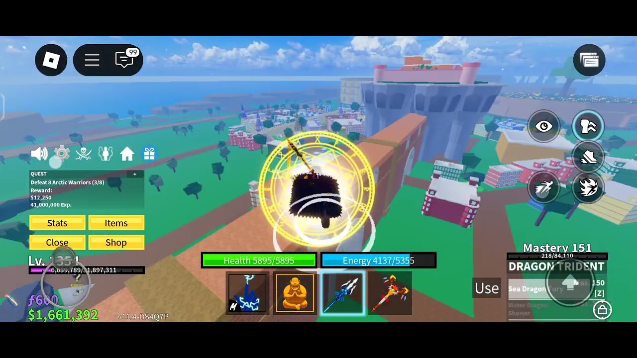 my blox fruits first video - YouTube