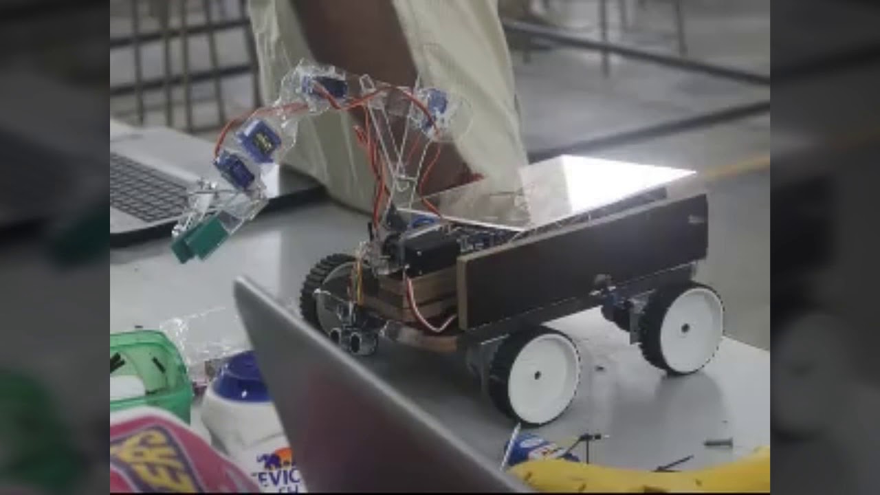 AUTOBOT | prototype | pick and place robot - YouTube