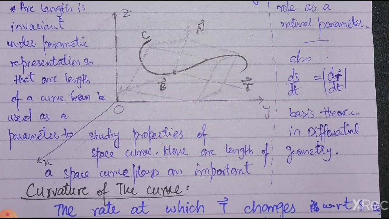vector differentiation in differential geometry - YouTube
