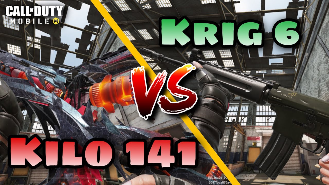 •Call Of Duty Mobile•เปรียบเทียบปืนสายARสุดโหดอย่างปืน Kilo 141 กับ ...