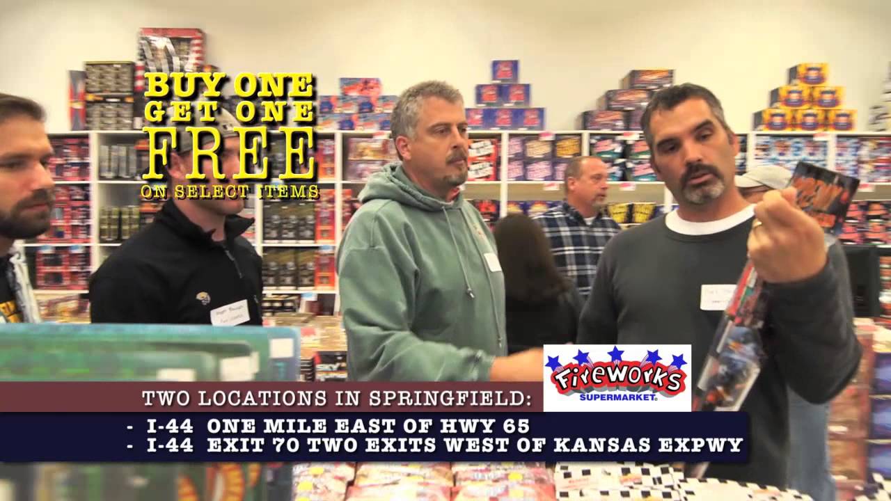 Fireworks Supermarket TV Commercial 2013 - YouTube