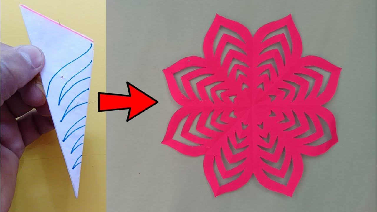 Paper Cutting Ideas | Paper Cutting Design | Snowflakes Paper Cutting ...