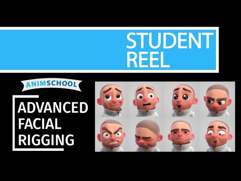 Advanced Facial Rigging Student Reel - YouTube