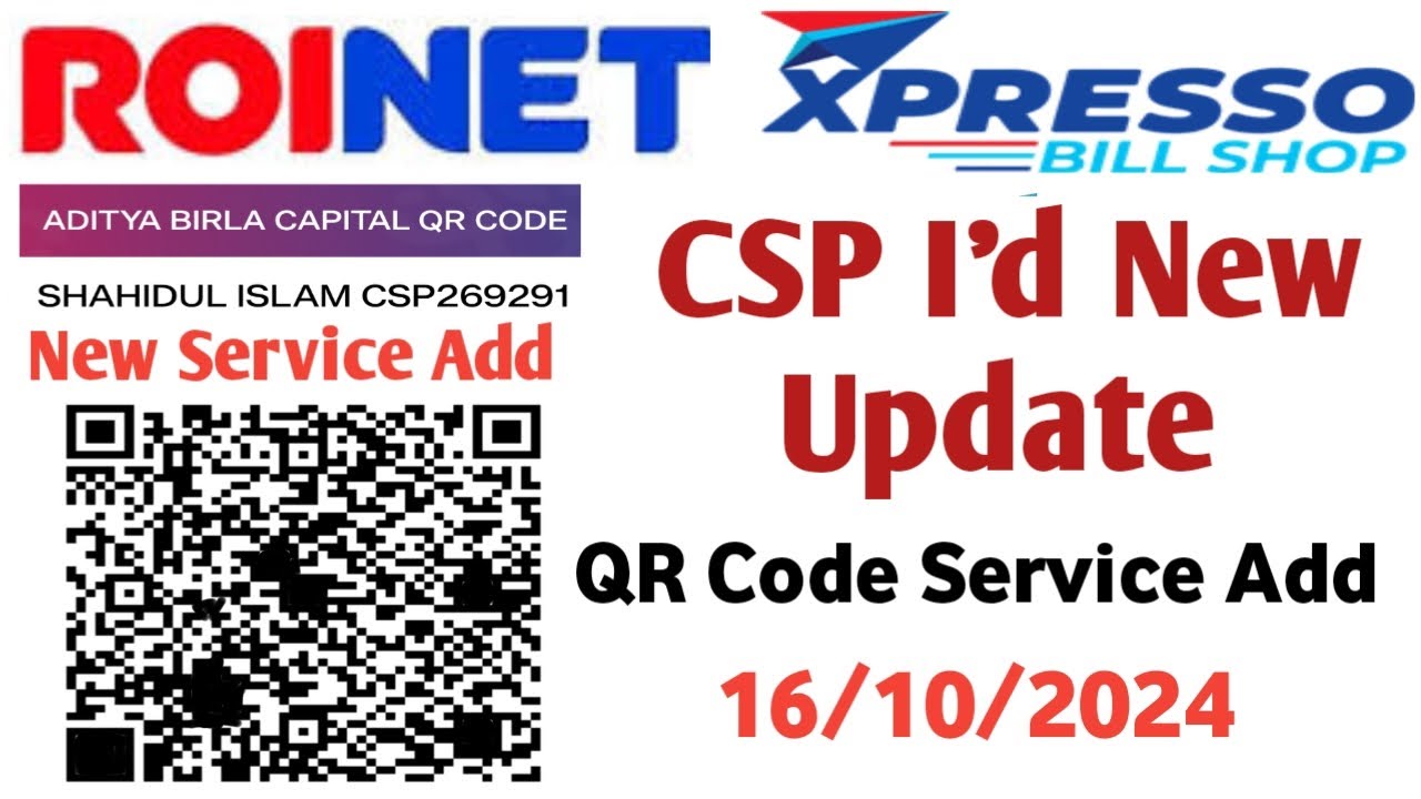 Roinet CSP ID New update 2024 / AePS New update / PG service active ...