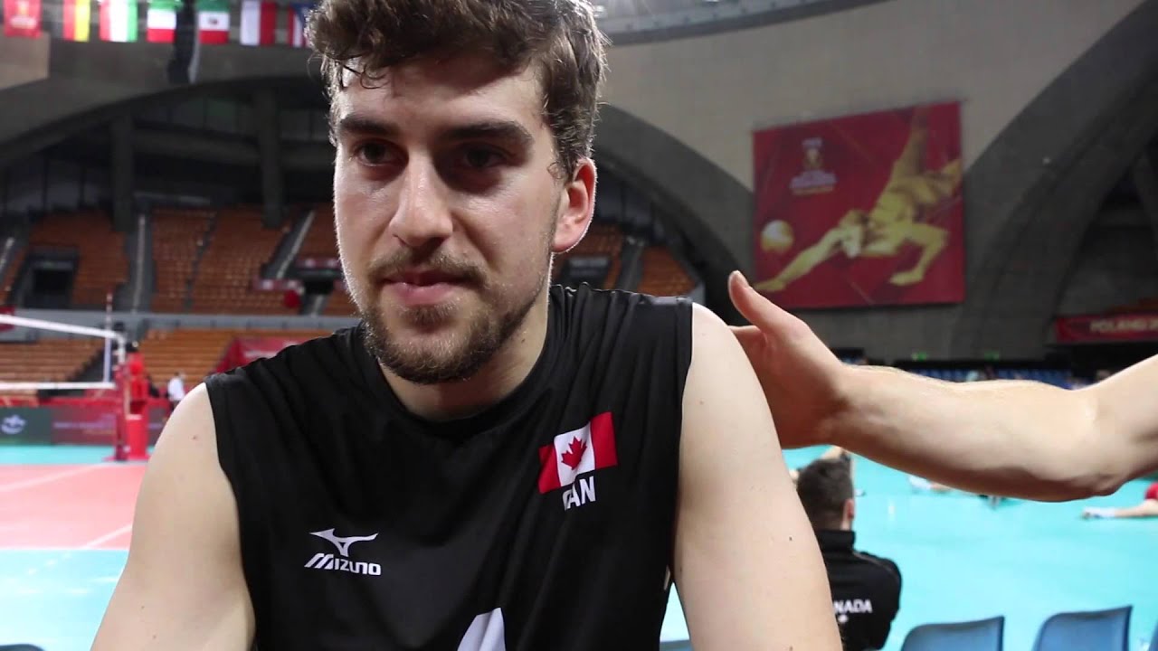 TJ Sanders, Canadian Men's Volleyball Team - YouTube