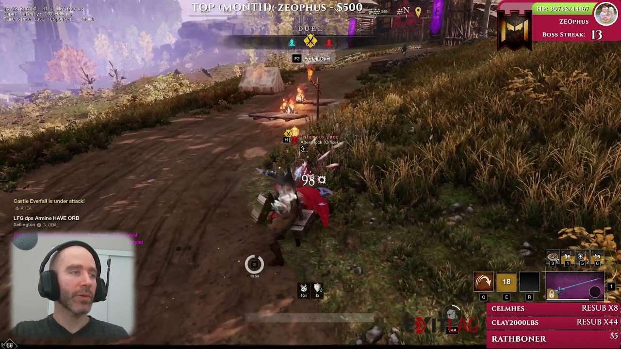 Rapier/Riposte bug [New World MMO] - YouTube