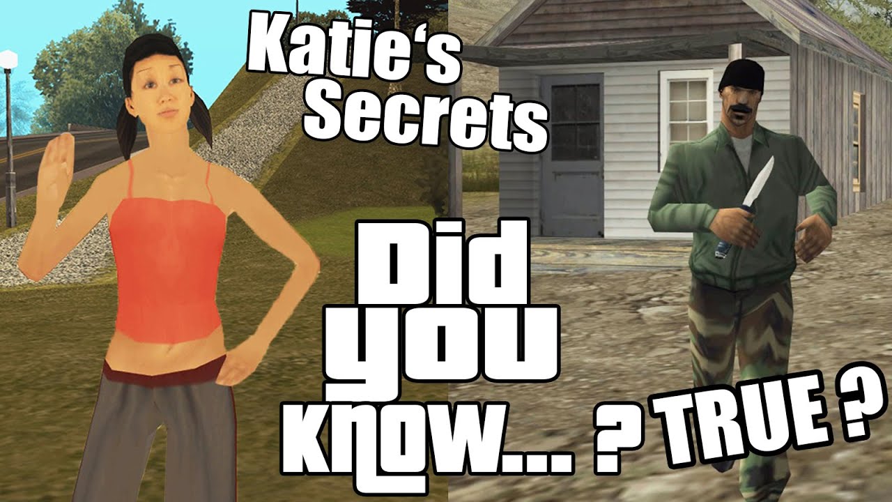 GTA San Andreas Secrets and Facts 47 Back O Beyond, Myths, Katie Zhan ...