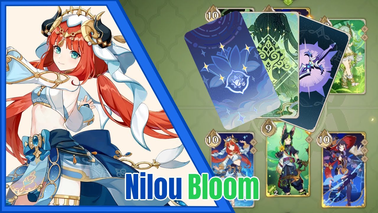 This Nilou Bloom Deck is so Strong! | Genshin TCG - YouTube