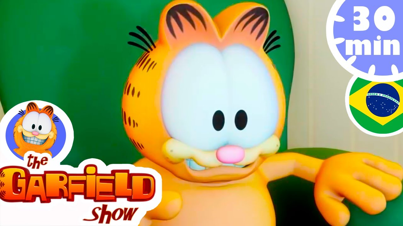 😱 Garfield entra em pânico ! 😱 - Episódio Completo HD - YouTube