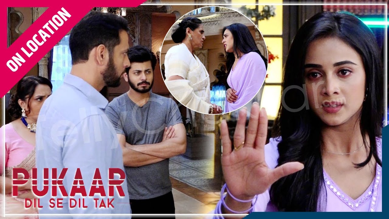 Pukaar - Dil Se Dil Tak | On Location | Saraswati Hui Vedika Ke Khilaf - YouTube