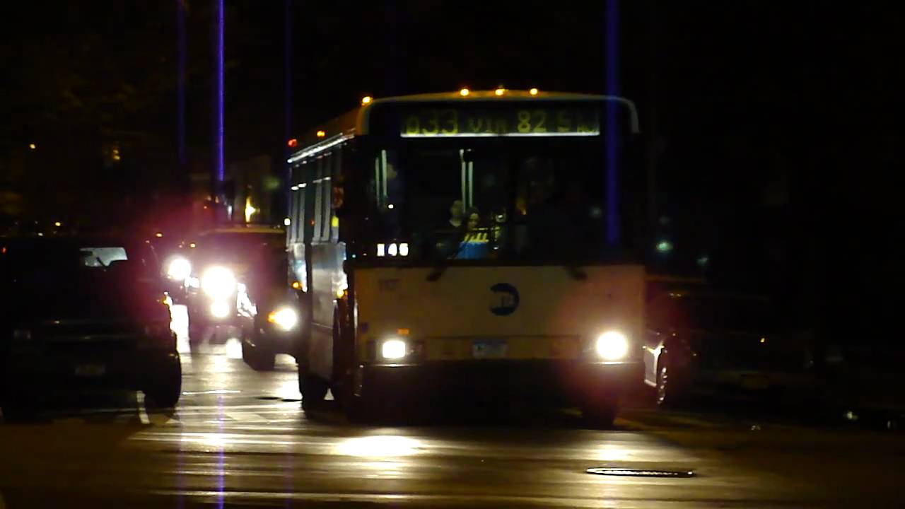 MTA Bus Company 1995 Orion V 117 On The Q33 @ 82nd Street - YouTube