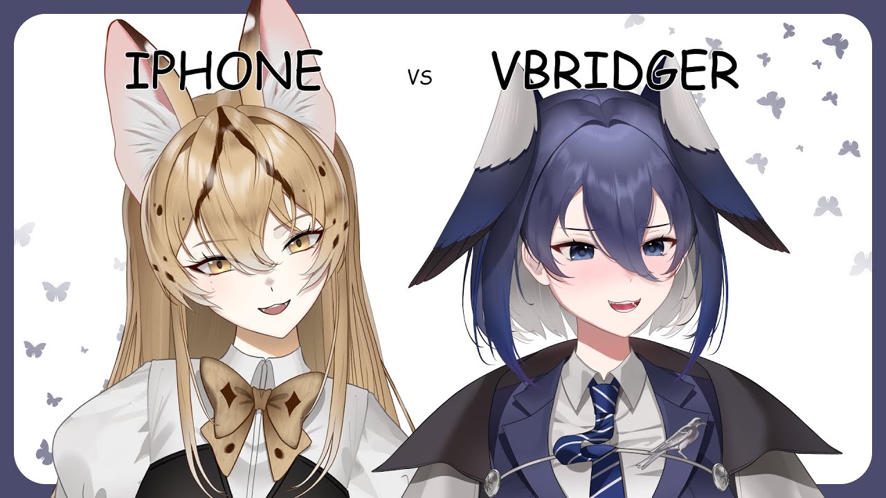 VTubeStudio Tracking Comparison - iPhone / Vbridger - YouTube