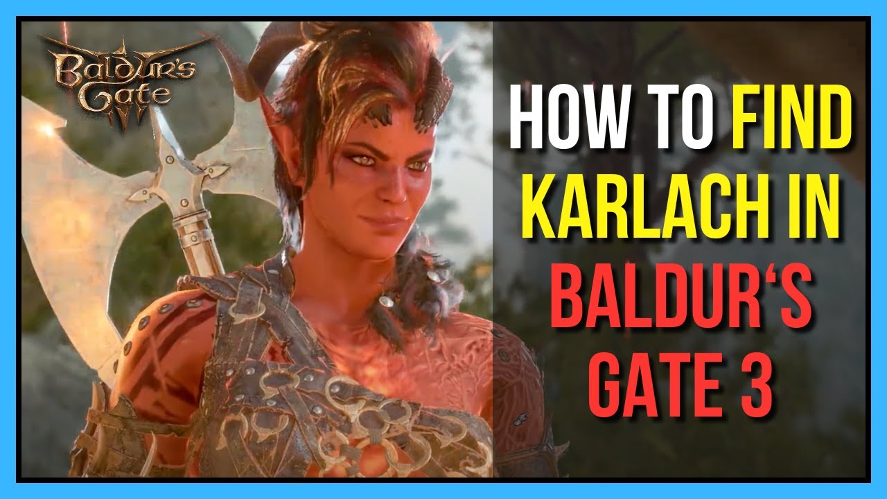 Where to Find Karlach in Baldur's Gate 3 - YouTube