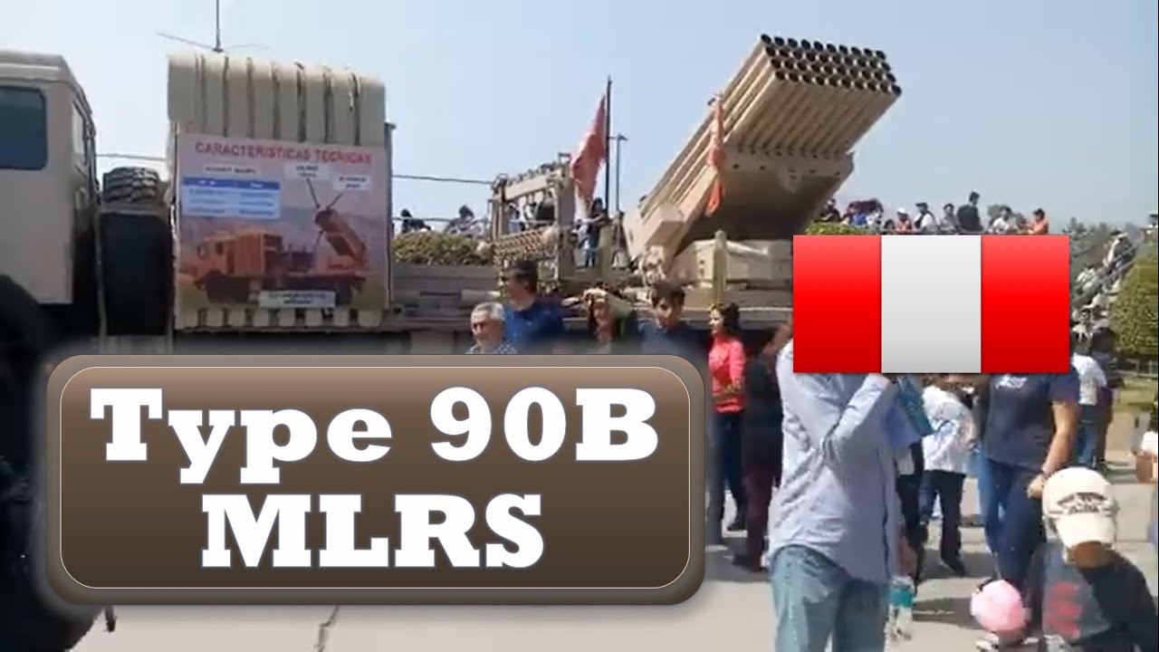 Vehículo 🚍 Type 90B calibre 122 mm 🚀 Sistema de lanzamiento múltiple de ...