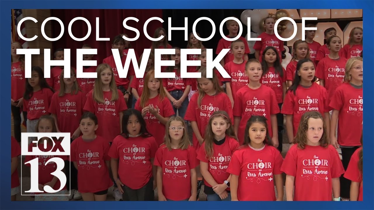 Cool School of the Week: Rees Elementary School in Spanish Fork - YouTube