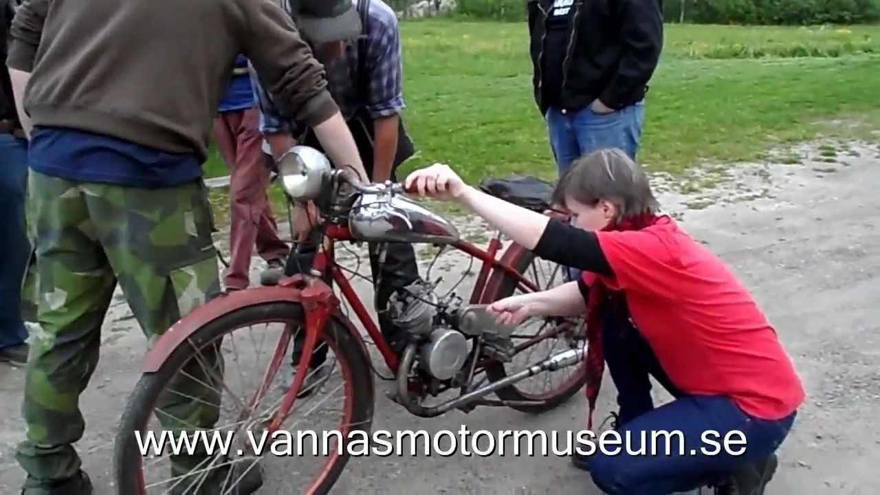 Tiger 98cc med sachsmotor (NV) - YouTube