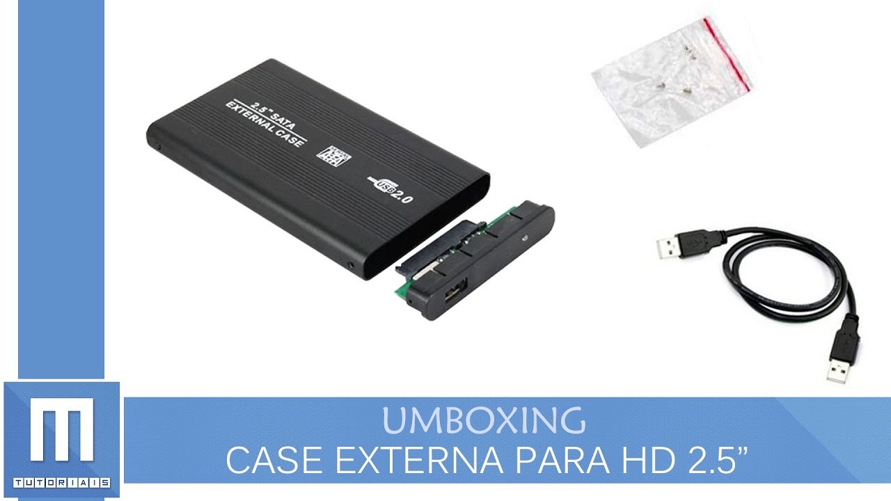 UMBOXING CASE HD EXTERNO DE NOTEBOOK 2.5" - YouTube