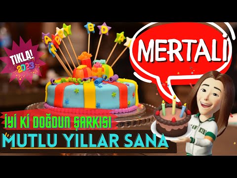 MERT ALİ Doğum Günü Şarkısı - İyi Ki Doğdun Mert Ali! | Mutlu Yıllar İsme Özel (Versiyon 2)