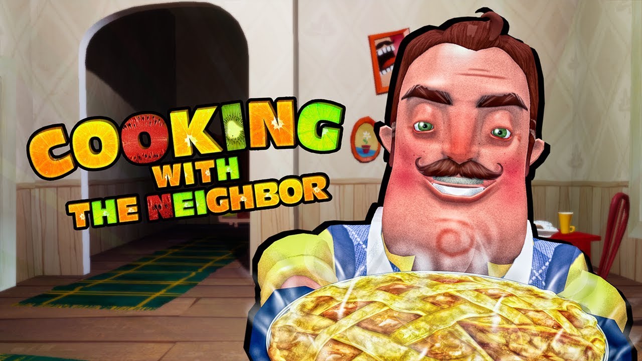 BAKING A HOMEMADE APPLE PIE (Cooking With the Neighbor) Hello Neighbor ...