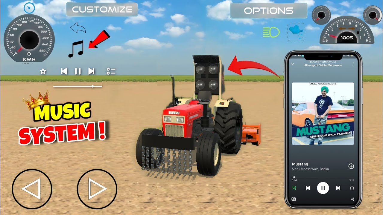 Tractor Dj से Songs कैसे चलाएं In Indian Vehicles Simulator 3d New ...