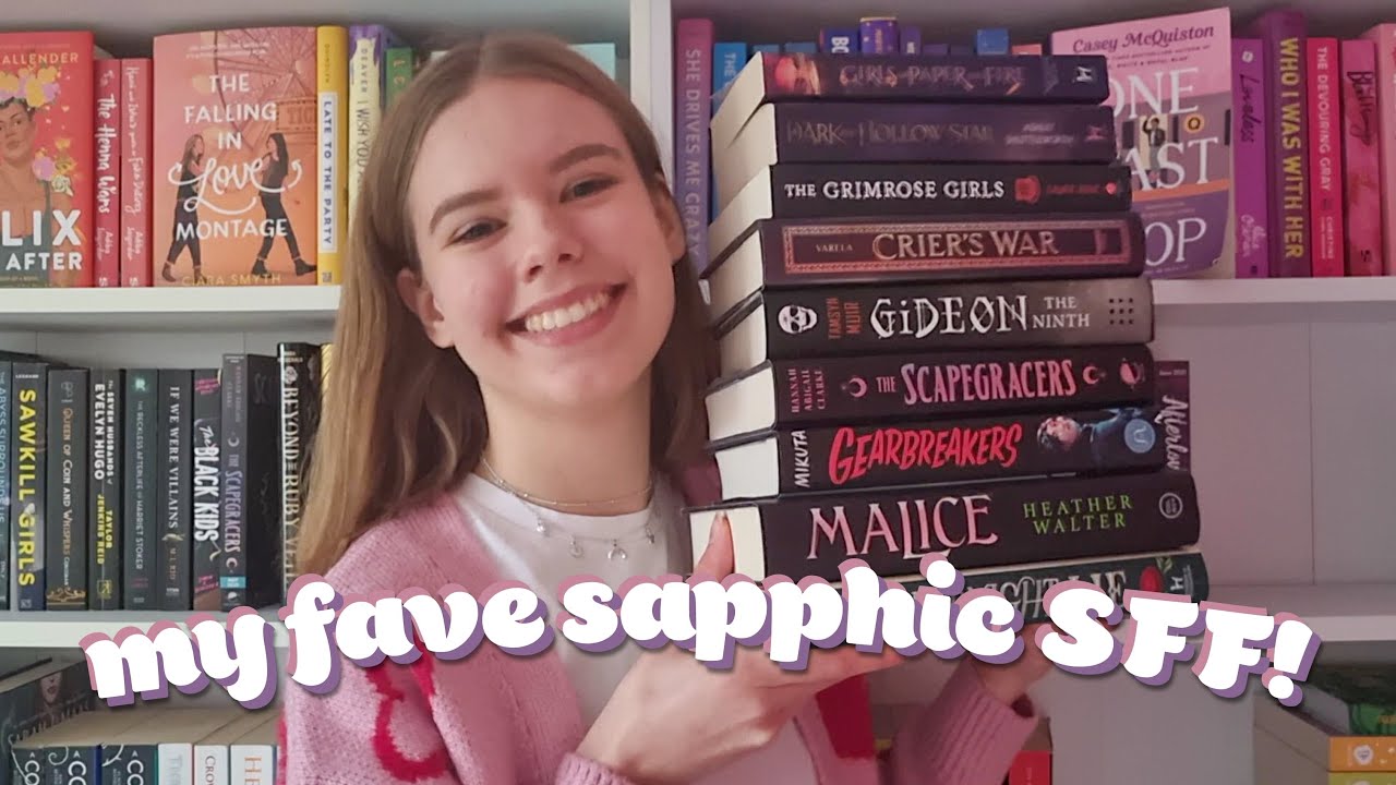 my favourite sapphic scifi & fantasy books!! - YouTube