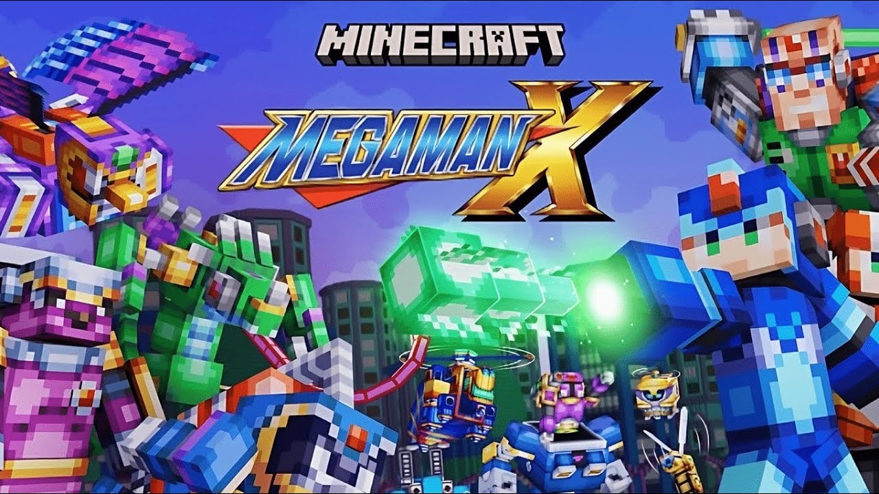 Minecraft x Mega Man DLC - Full Game Walkthrough - YouTube