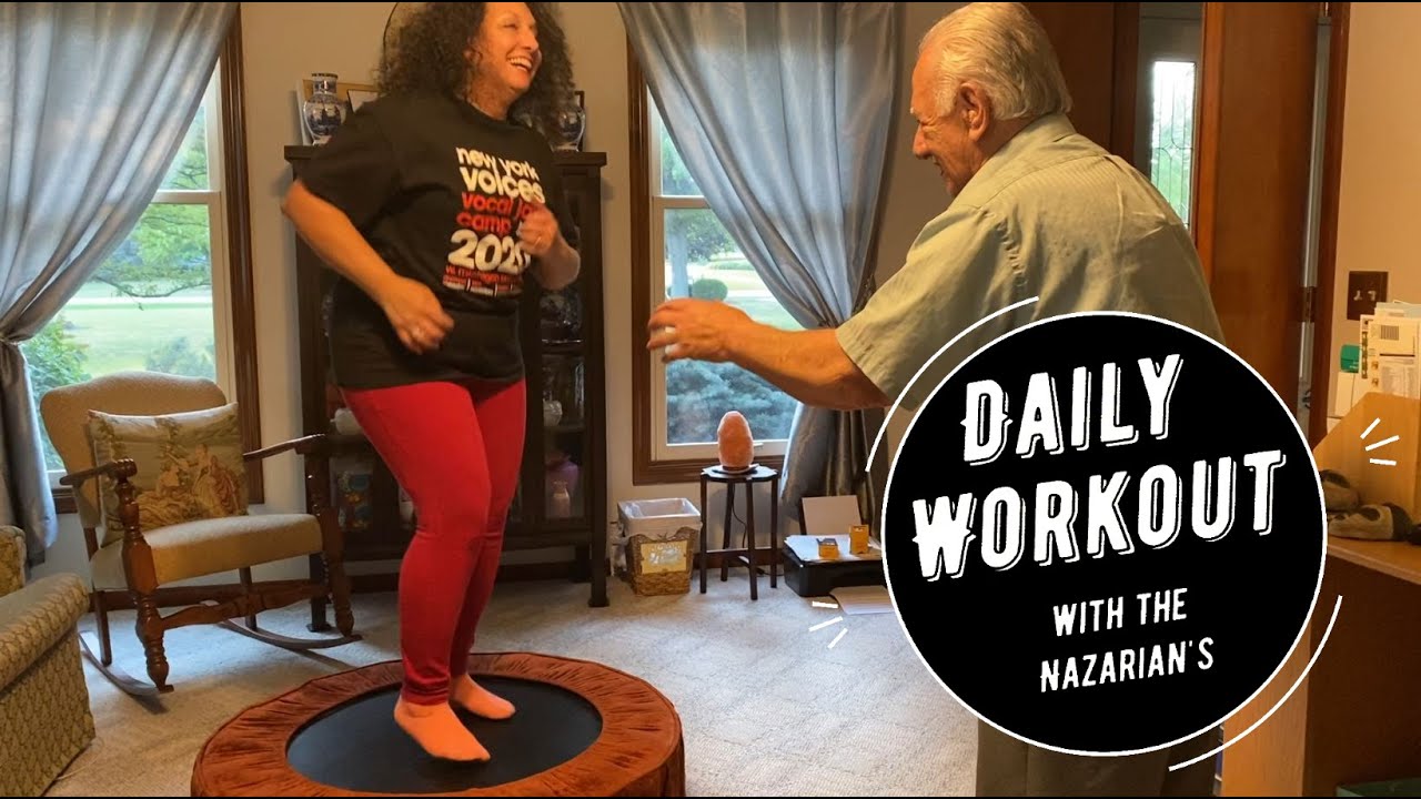 Daily Workout with the Nazarian's (Kim & Greg Nazarian) - YouTube