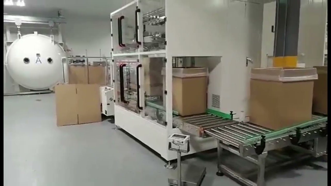 Carton Full Automatic Bags All Machine - YouTube