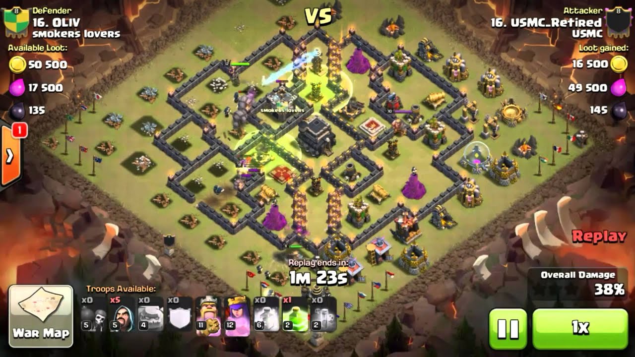Clash of Clans - USMC_Retired WiGoJump - YouTube