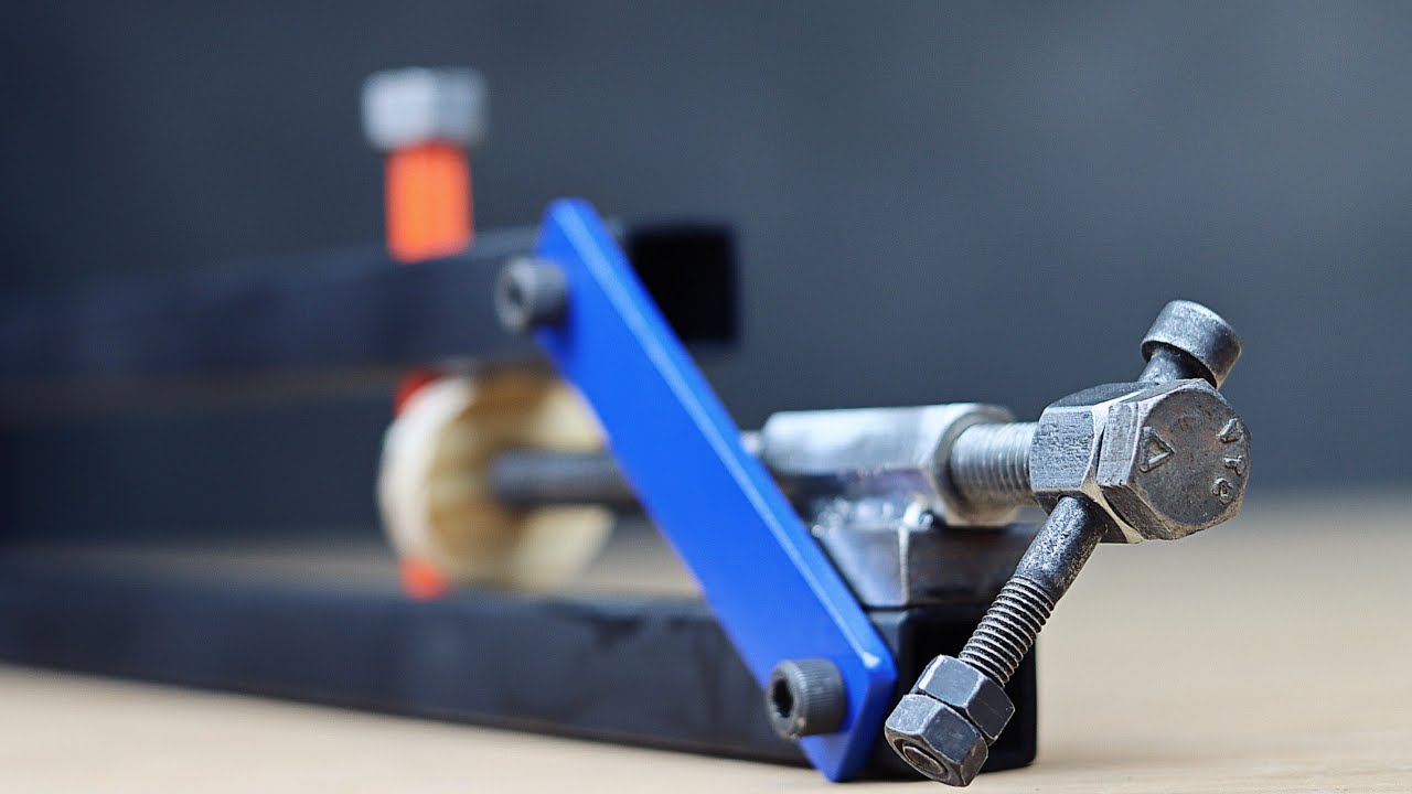 COOL!! GENIUS HOMEMADE CLAMP IDEA!! - YouTube