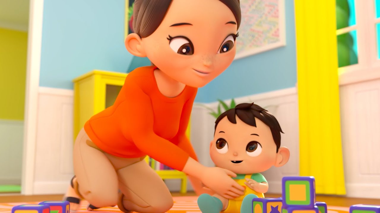 Play with Mommy Song🪀🎶 | Lellobee | Super Moms | Nursery Rhymes and ...