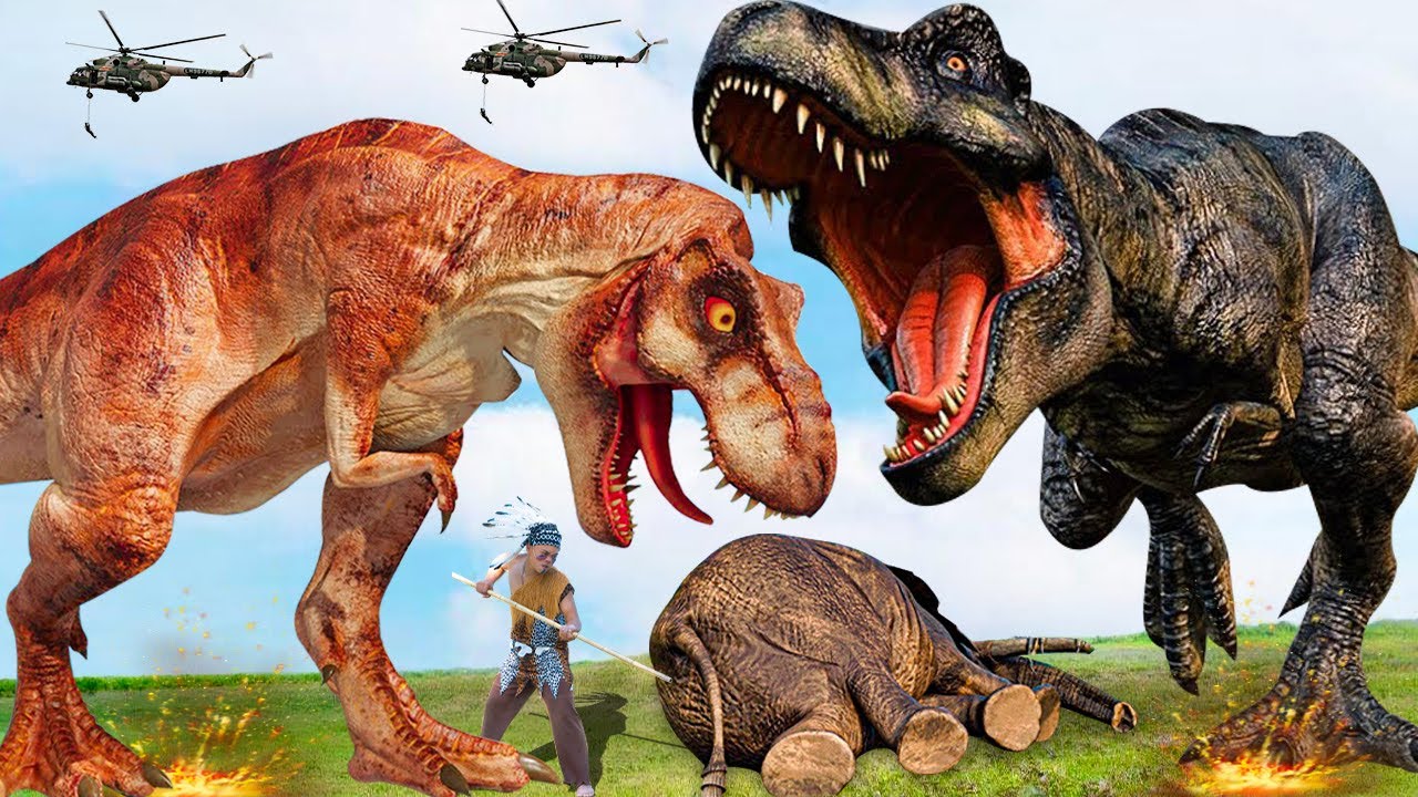 The Best Movies Dinosaur Rexy (2023) Full | T. Rex vs Giganotosaurus ...