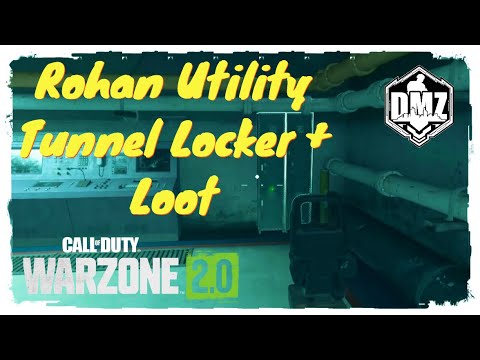 Rohan Utility Tunnel Locker Key Location with Loot - DMZ Warzone 2.0 ...