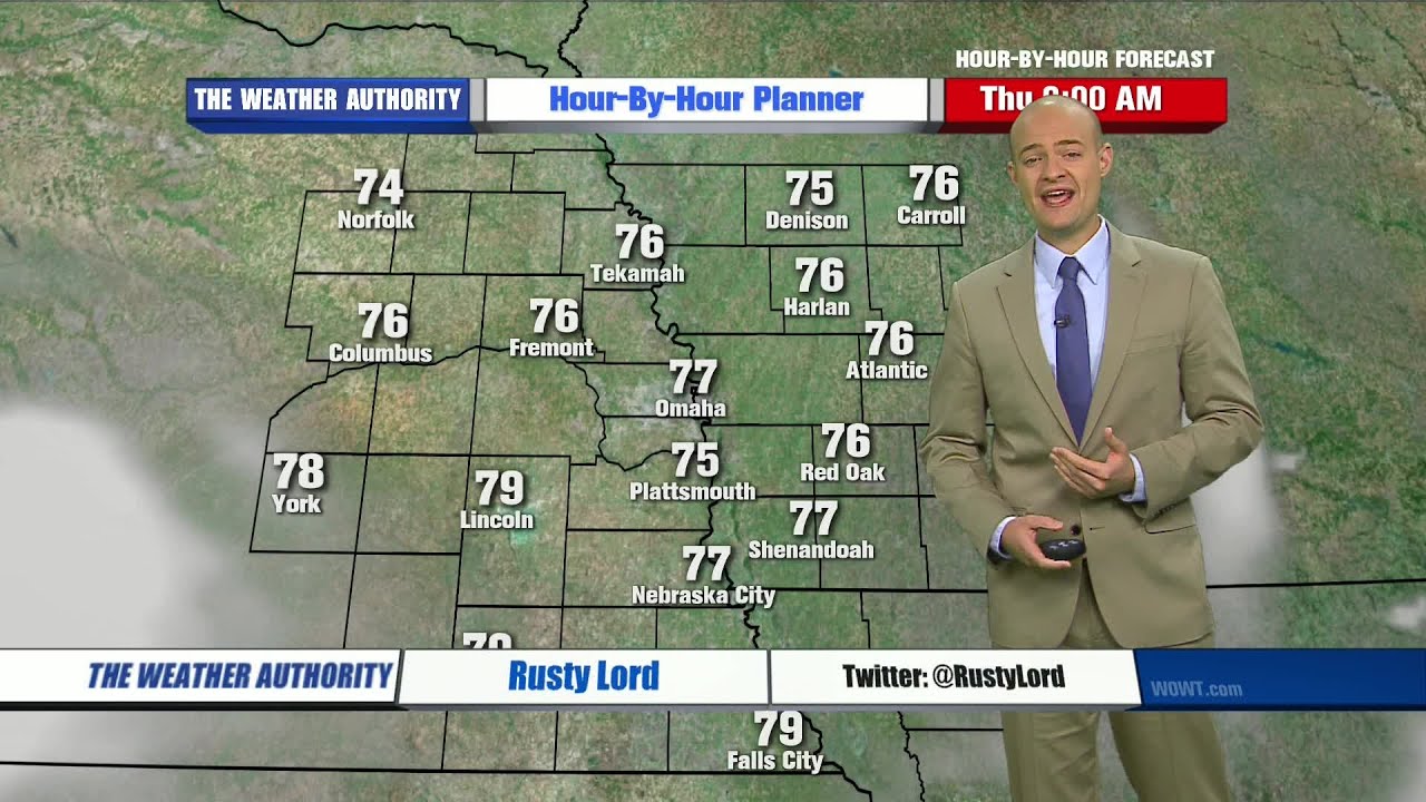 See Rusty Lord’s Full Forecast at http://www.wowt.com/weather - YouTube