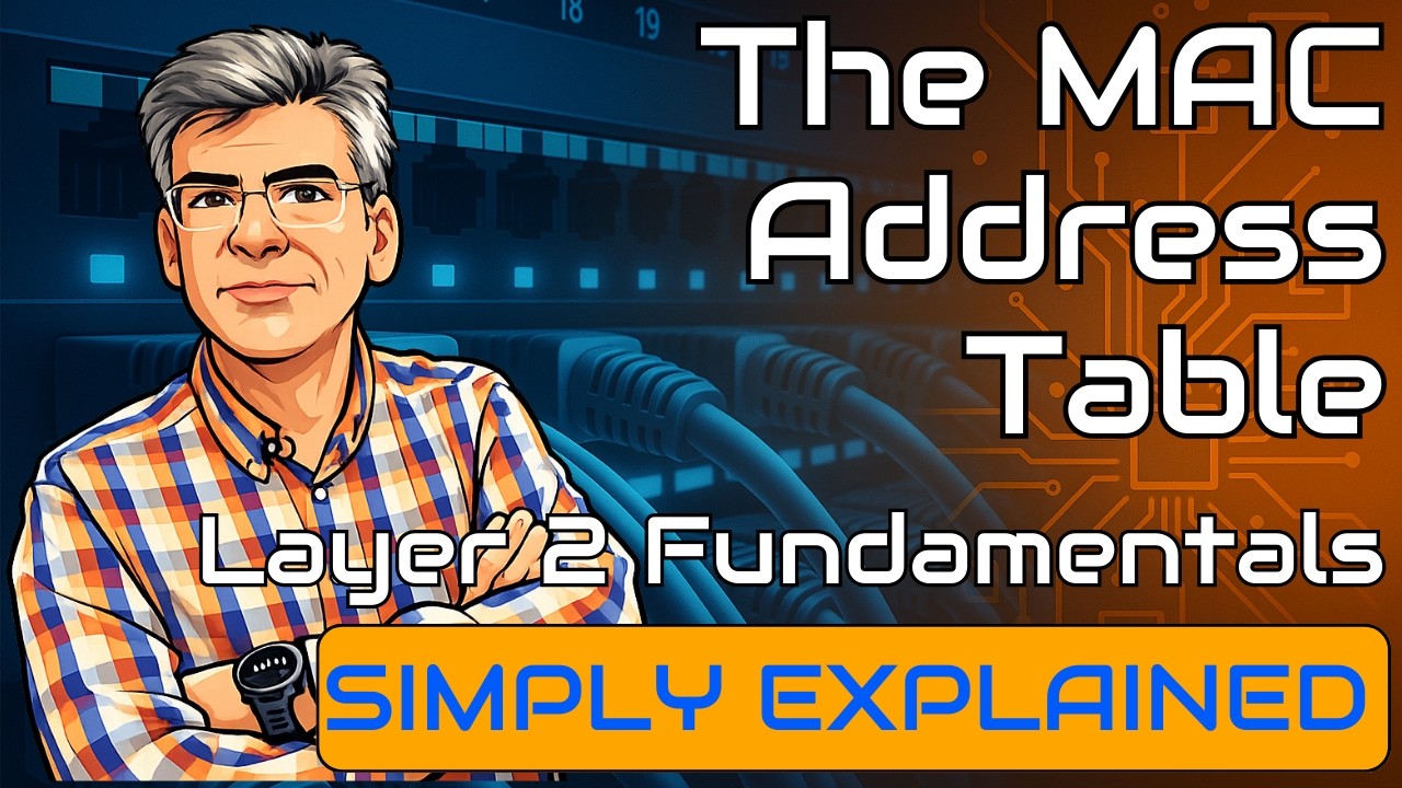 The MAC Address Table Explained | How Ethernet Switches Work - YouTube