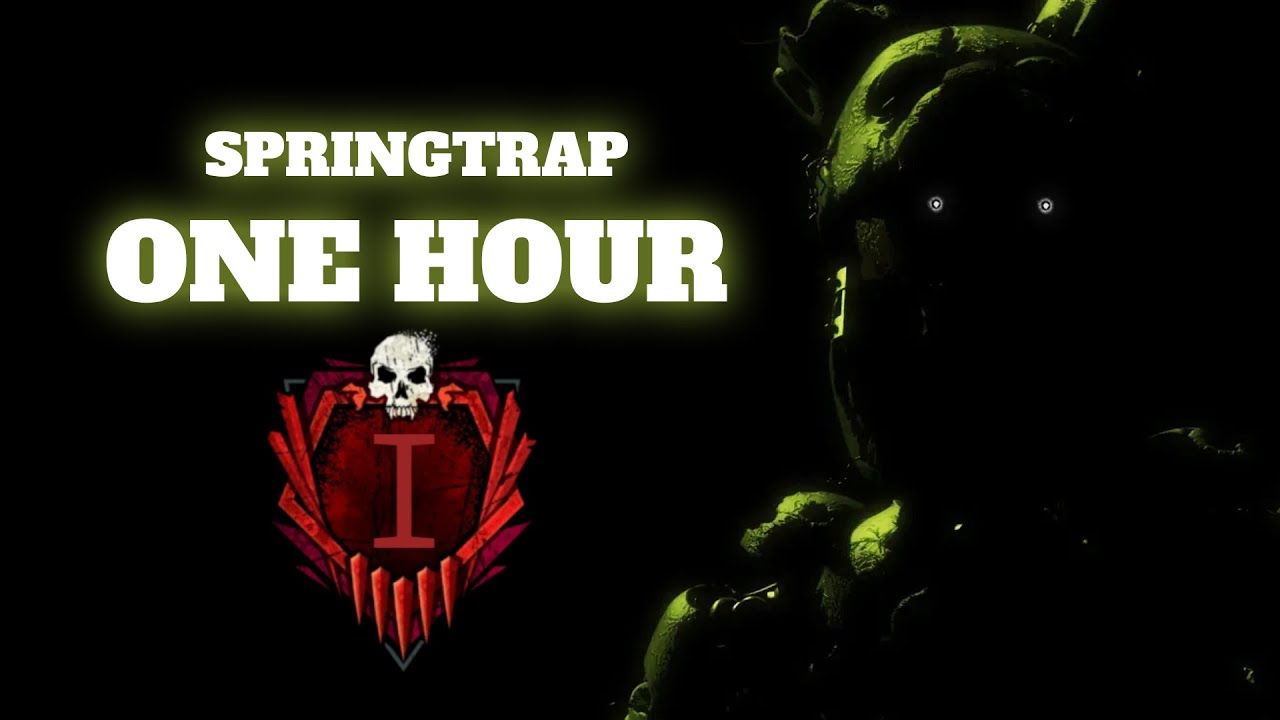 1 Hour Rank 1 Springtrap with Unique Builds - YouTube