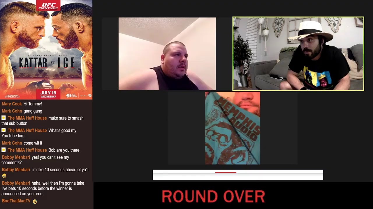 UFC Fight Night Watch Along - YouTube