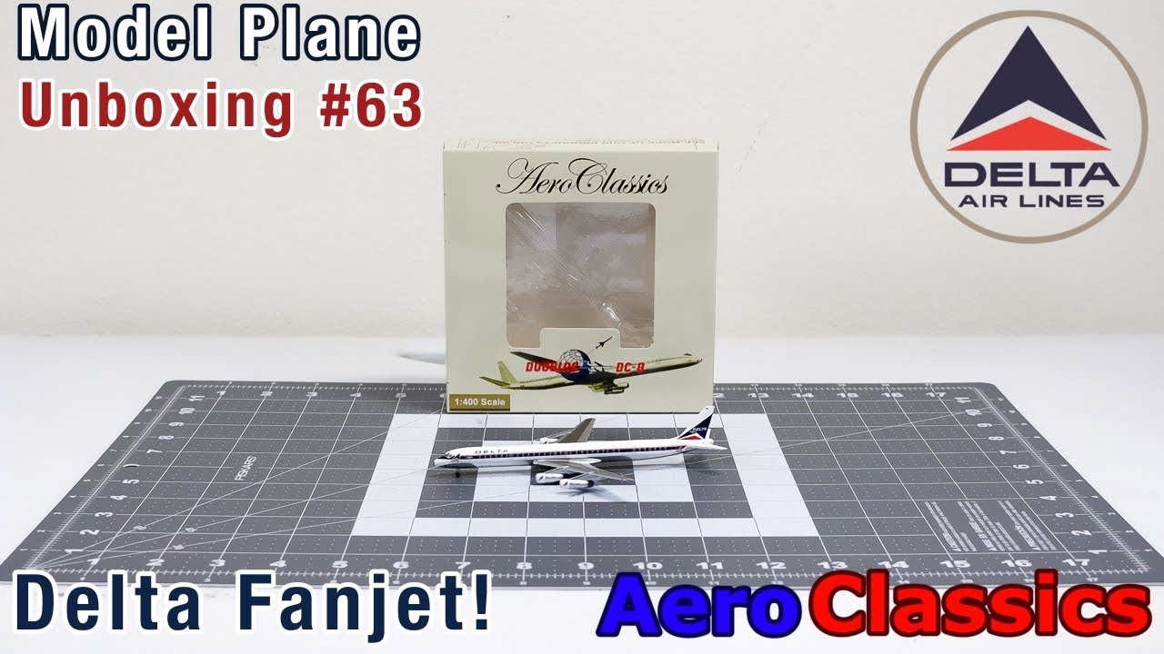 AeroClassics Delta Airlines Douglas DC-8-61 Widget Livery| Model Plane ...