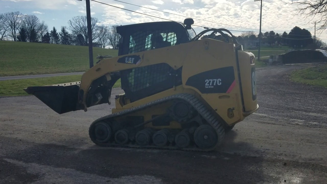 2009 Caterpillar 277C Multi Terrain Tracked Skid Loader For Sale ...