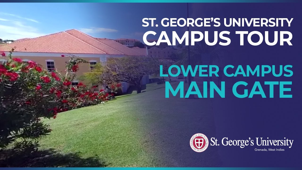 St. George's University Campus Tour - Lower Campus - Main Gate - YouTube