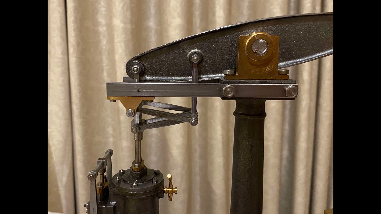 Stuart Beam Engine Pt 6 Parallel Motion - YouTube